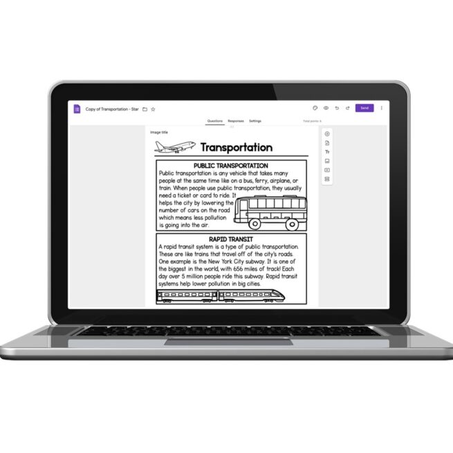 Digital 2nd Grade Reading Passages - Nonfiction Compare and Contrast ...