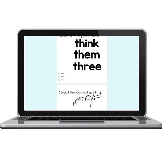 Digital 1st Grade Spiral ELA - Week 22 - Day 5 - Lucky Little Learners