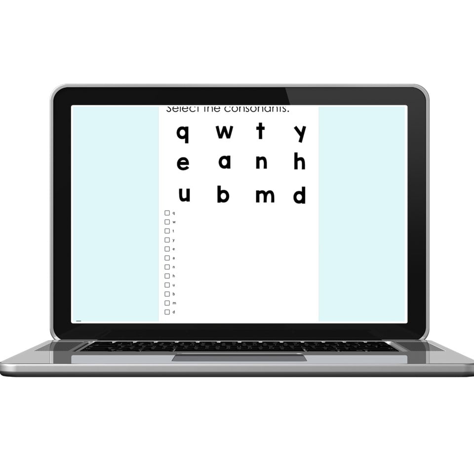 Digital 1st Grade Spiral ELA - Week 4 - Day 3 - Lucky Little Learners