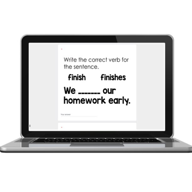 Digital 2nd Grade Spiral ELA - Week 27 - Day 4 - Lucky Little Learners