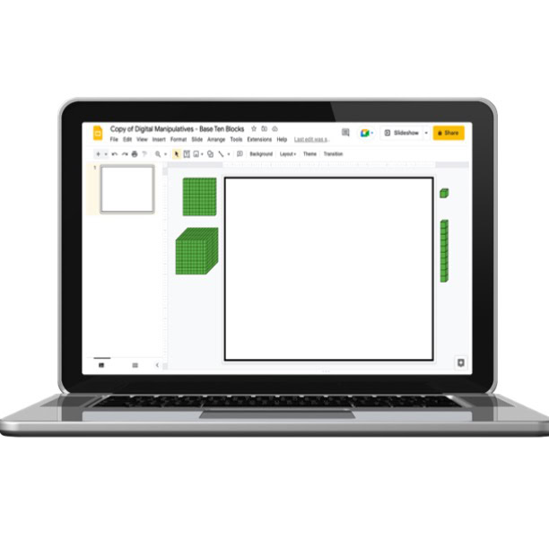 Digital Lucky Little Toolkit - Base Ten Blocks - Lucky Little Learners