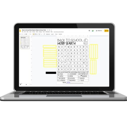 Digital Back to School - Welcome Back Activities - Back to School Word ...