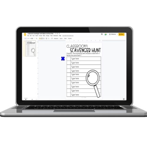 Digital Back to School - Welcome Back Activities - Classroom Scavenger ...