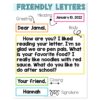 Pen Pal Pack - Friendly Letters - Anchor Chart - Lucky Little Learners