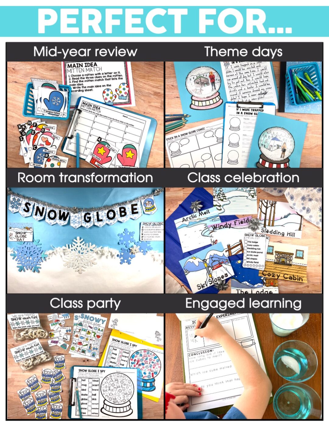 Snow Globe Classroom Transformation - Lucky Little Learners