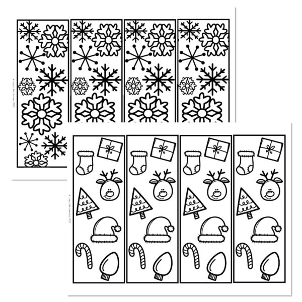 Winter Holiday Student Bookmarks - Lucky Little Learners