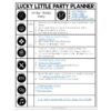 Completed Winter Holiday Party Plan - Lucky Little Learners
