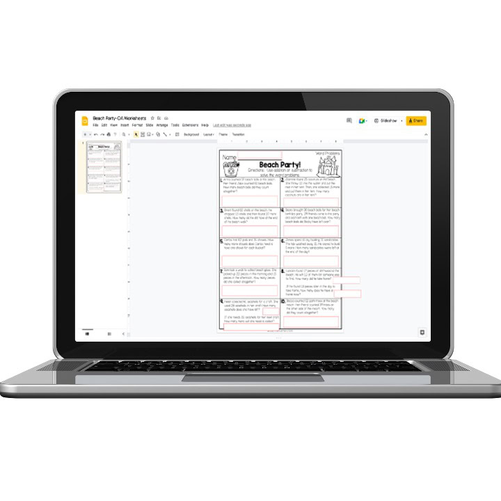 Digital 2nd Grade Math Worksheets - Operations and Algebraic Thinking ...