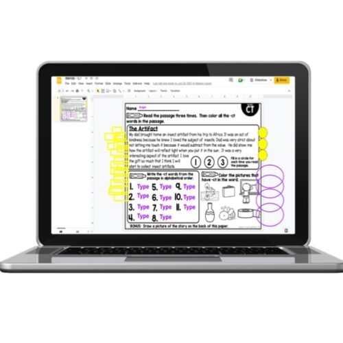 Digital 2nd Grade Phonics Mats - Blends - CT - Lucky Little Learners