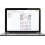 Digital Math Worksheets - Geometry - Spin and Color - Lucky Little Learners