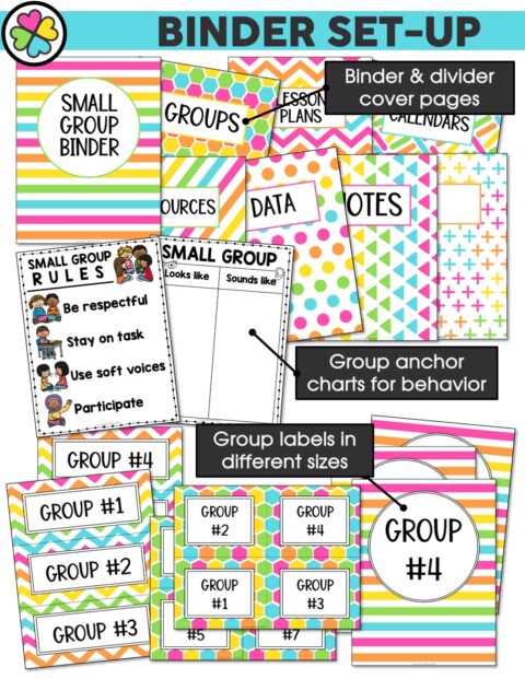 Math Intervention and Small Group Kit - Lucky Little Learners