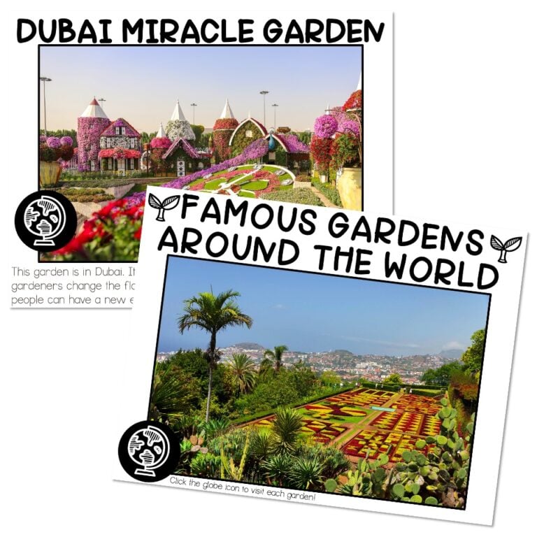 Classroom Transformation - Garden Day - Famous Gardens Around the World ...