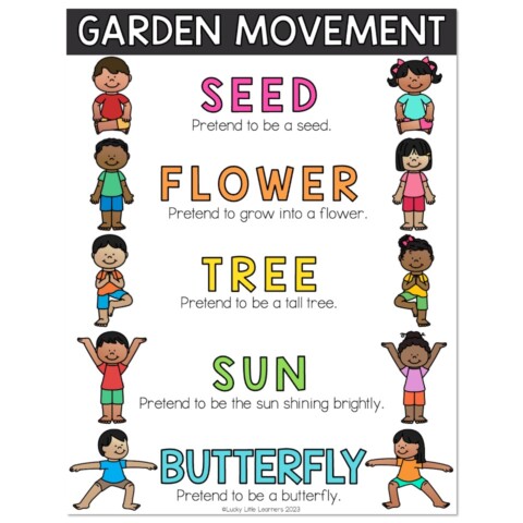 Classroom Transformation - Garden Day - Garden Movement - Lucky Little ...