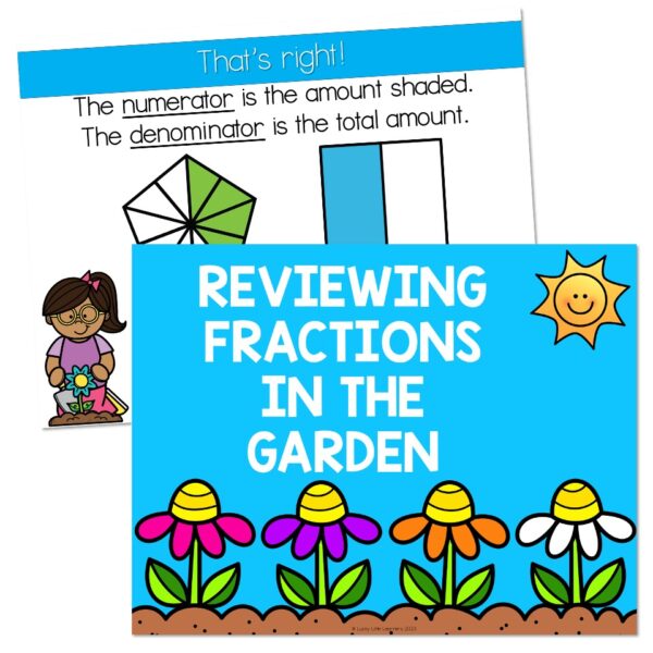 Classroom Transformation - Garden Day - Reviewing Fractions in the ...