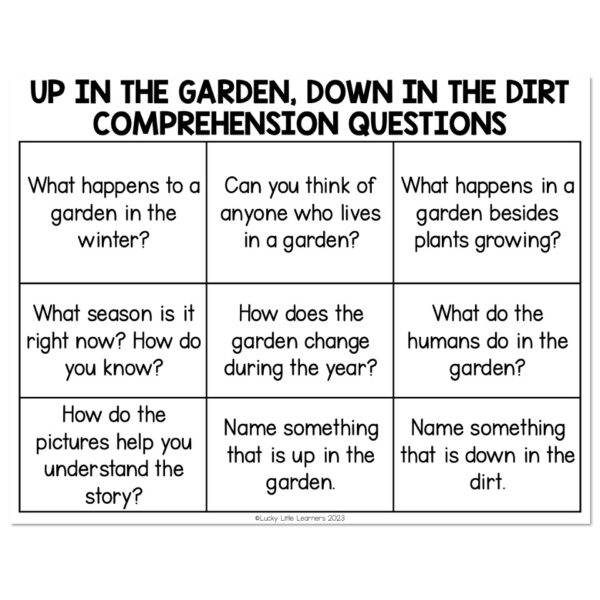 Classroom Transformation - Garden Day - Up in the Garden Down in the ...