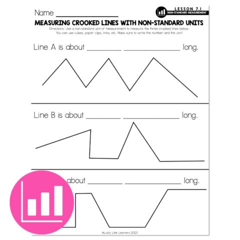 Lucky to Learn Math - Lesson 7.1 - Non-Standard Measurement ...