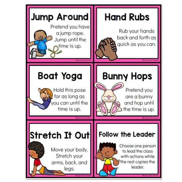 Mindful Brain Breaks - Lucky Little Learners