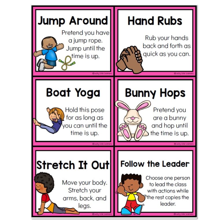 Mindful Brain Breaks - Lucky Little Learners