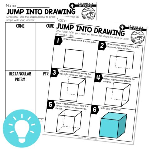 Lucky to Learn Math - 3D Shapes - Lesson 8.8 - Mini Lesson - Jump Into ...
