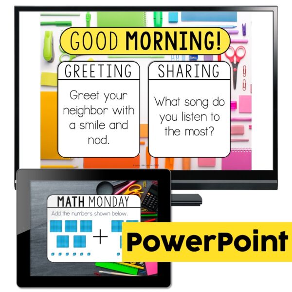 Morning Meeting Slides - Week 11 - PowerPoint - Lucky Little Learners