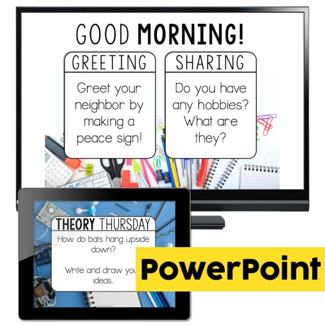 Morning Meeting Slides - Week 19 - PowerPoint - Lucky Little Learners