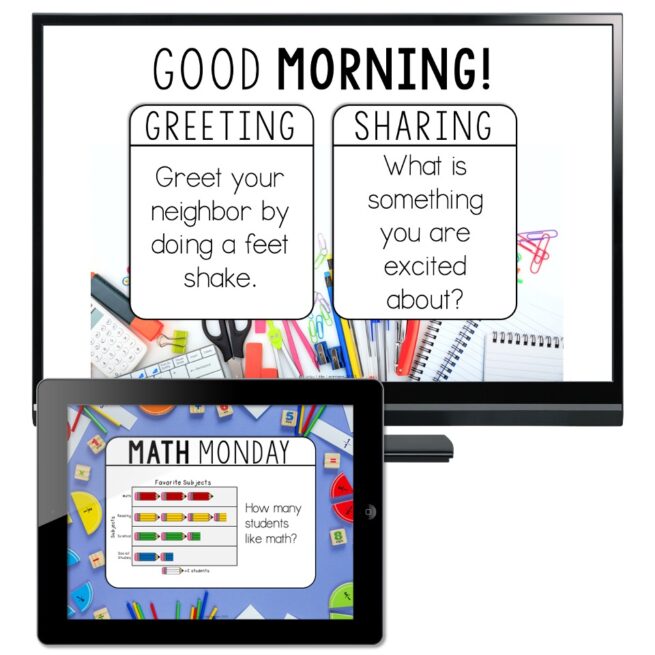 Morning Meeting Slides - Week 26 - Lucky Little Learners