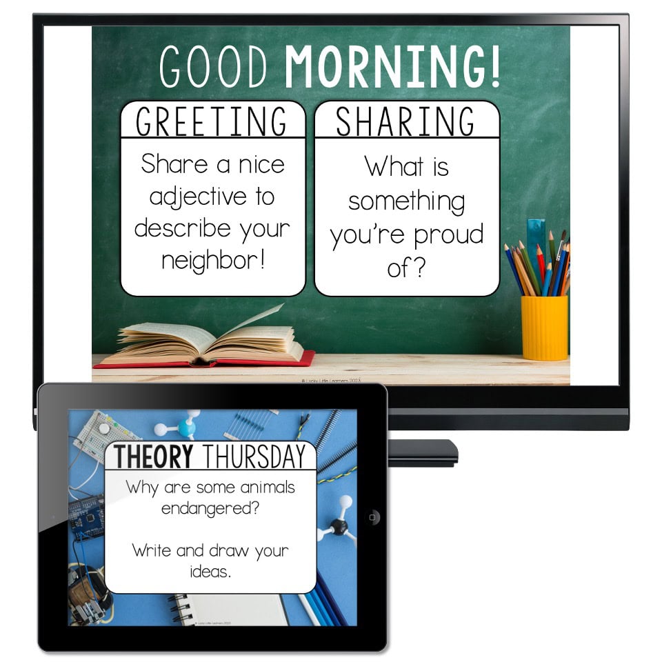 Morning Meeting Slides - Week 29 - Lucky Little Learners