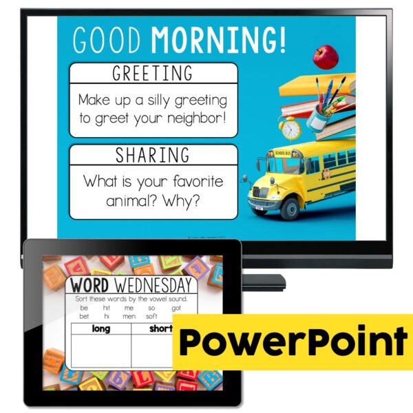 Morning Meeting Slides - Week 7 - PowerPoint - Lucky Little Learners