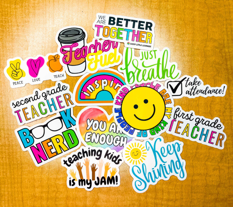 Teacher Sticker Pack - Lucky Little Learners