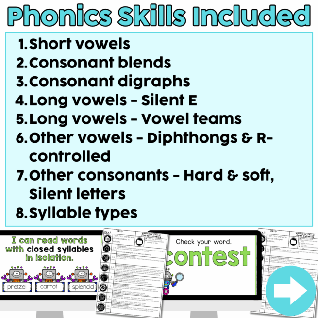 Phonics Lessons and Teaching Slides - Lucky Little Learners