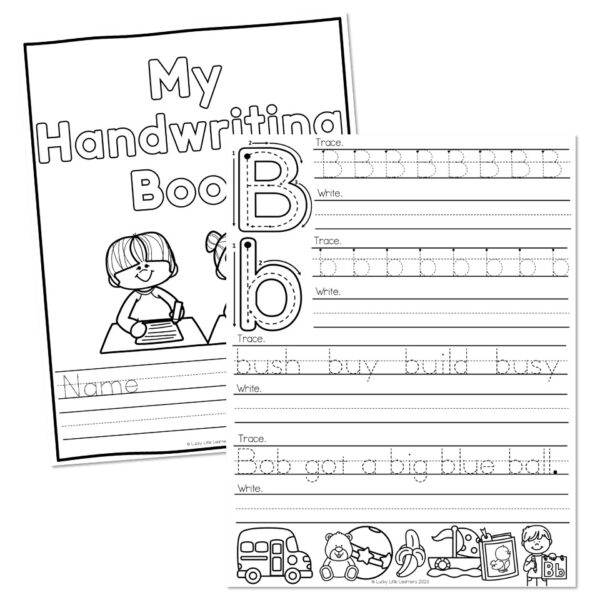 Handwriting Booklet - Lucky Little Learners
