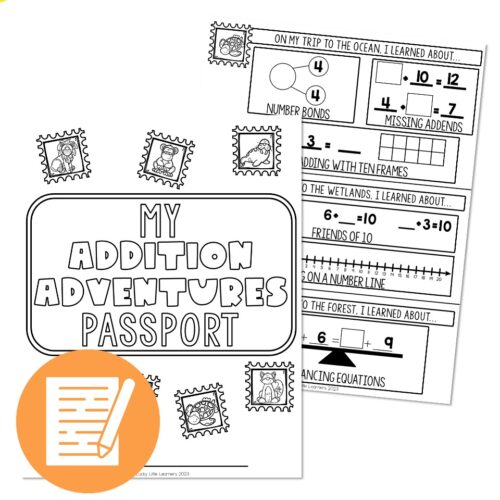 Lucky to Learn Math - 1st Grade - Lesson 2.20 - Word Problems ...