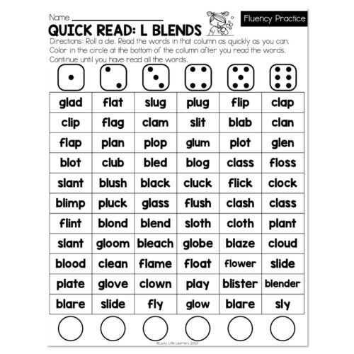 Lucky to Learn Phonics - Beginning L Blends - Quick Read - Lucky Little ...