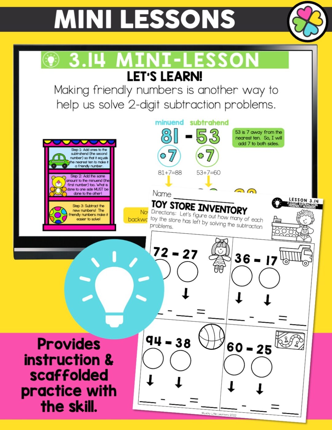 2-Digit and 3-Digit Addition and Subtraction with Regrouping Math Unit ...