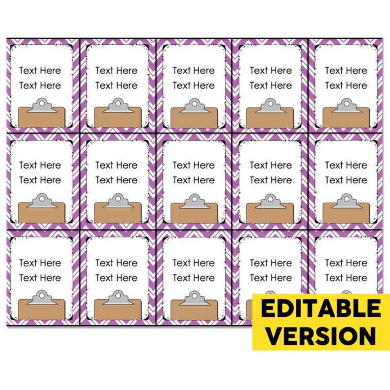 Editable - Brag Tags - School Images - Clipboard - Lucky Little Learners