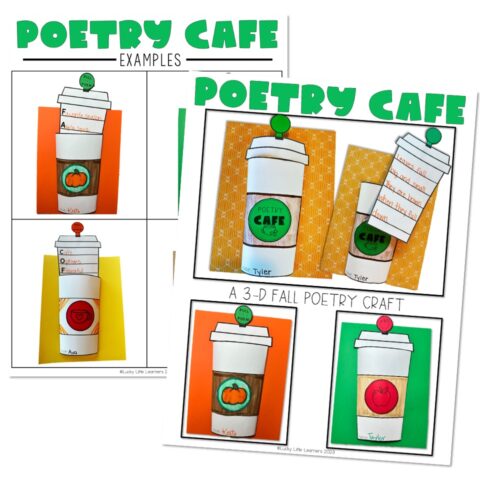 Hallway Display Project - October - Poetry Cafe Craft - Lucky Little ...
