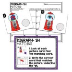 Lucky to Learn Phonics - Digraphs SH - 1st Grade Phonics Center ...