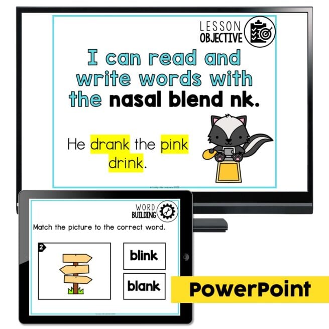 Lucky to Learn Phonics - Nasals - NK and NG - Teaching Slides Level 2 ...