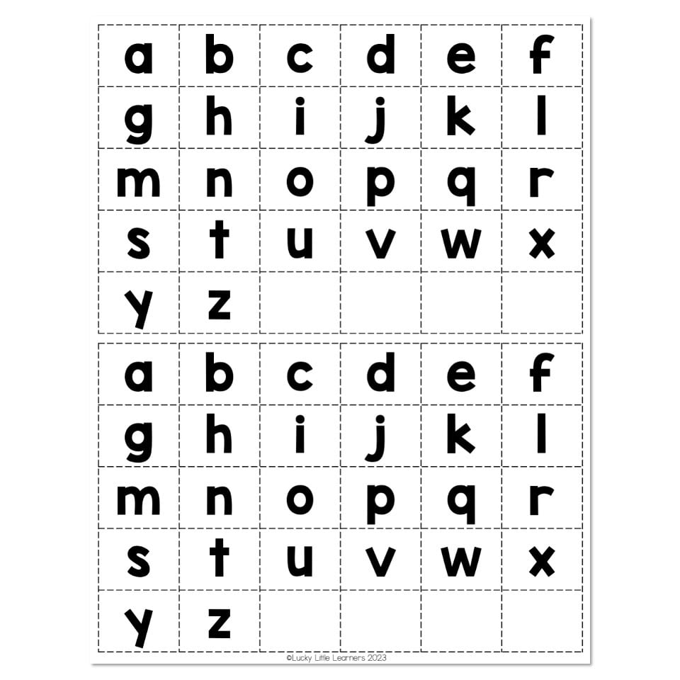 Lucky to Learn Phonics - Silent E - Long E and Jobs of Y - Letter Tiles ...