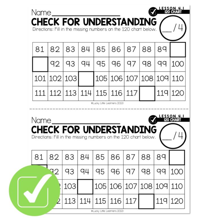 Lucky to Learn Math - 1st Grade - Lesson 4.1 - Counting by 1s and 10s ...