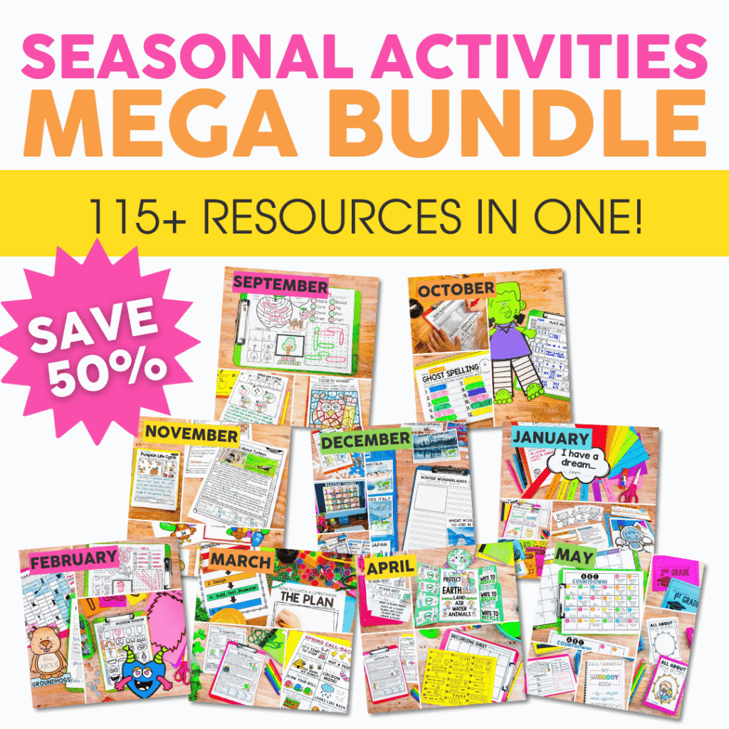 Seasonal Activities Mega Bundle - Lucky Little Learners