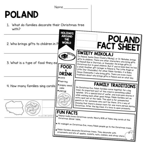 Holidays Around the World - Reading Passage - Poland - Lucky Little ...