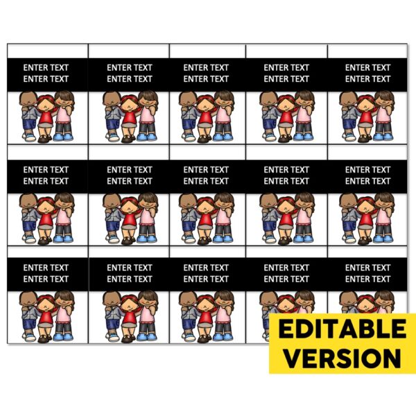 Editable - Brag Tags - Character Traits - Fair - Version 2 - Lucky ...