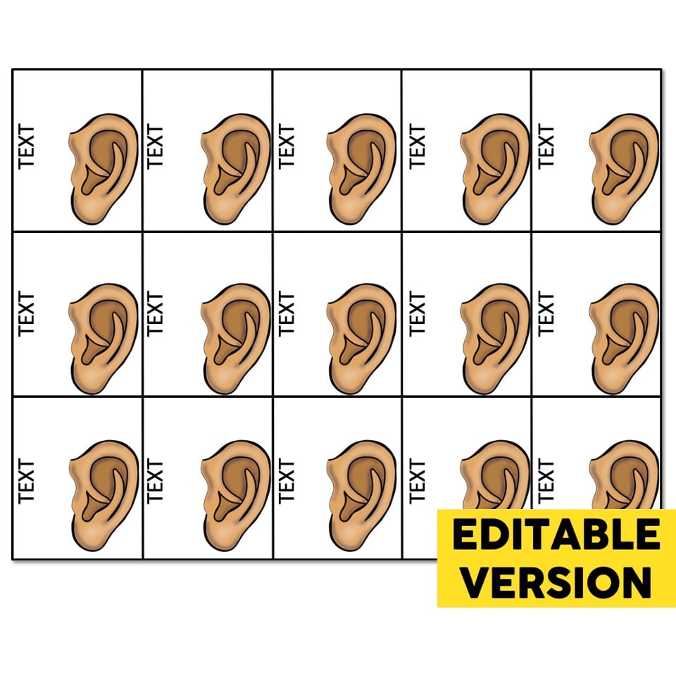 Editable - Brag Tags - Set 1 - 1st Time Listener - Version 2 - Lucky ...