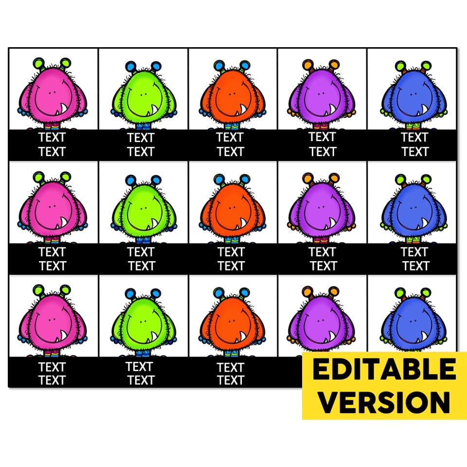 Editable - Brag Tags - Set 1 - Class Dojo - Version 2 - Lucky Little ...