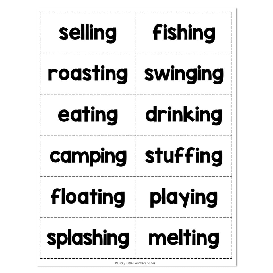 Lucky to Learn Phonics - Other Consonants - Inflectional Endings - Word ...