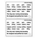 Lucky to Learn Phonics - Other Consonants - Inflectional Endings with ...