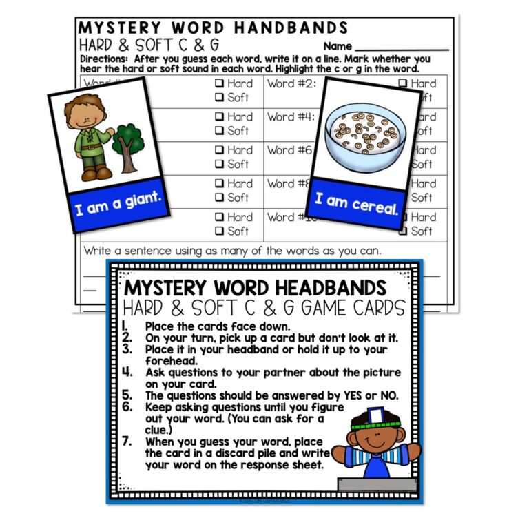 Lucky to Learn Phonics - Other Consonants - Soft and Hard C and G - 2nd ...