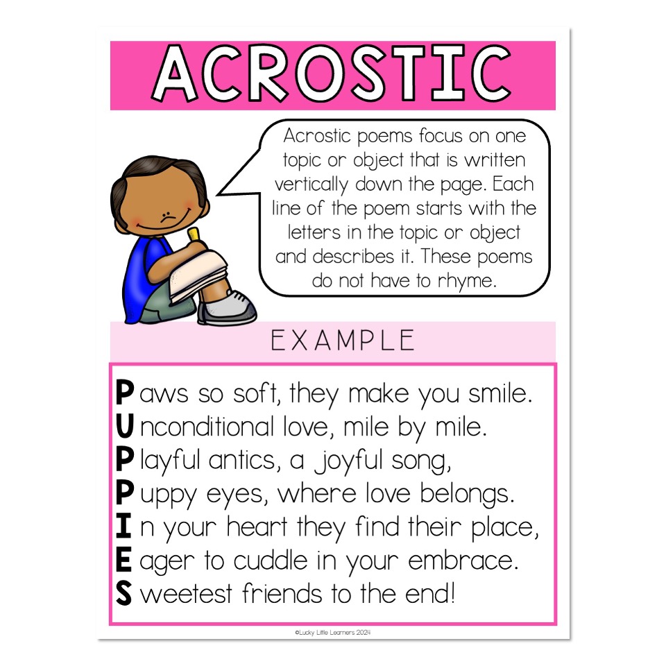 What Is Acrostic In Poetry Infoupdate