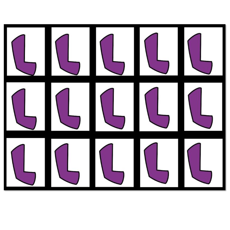 Brag Tags - Alphabet - Black Border - Uppercase L - Lucky Little Learners